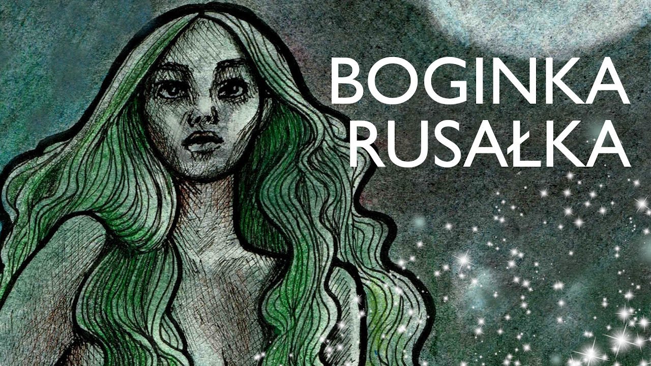 BOGINKA, RUSAŁKA - Słowiańska nimfa | RYSUNEK: Szkicownik Słowianki #14 ...