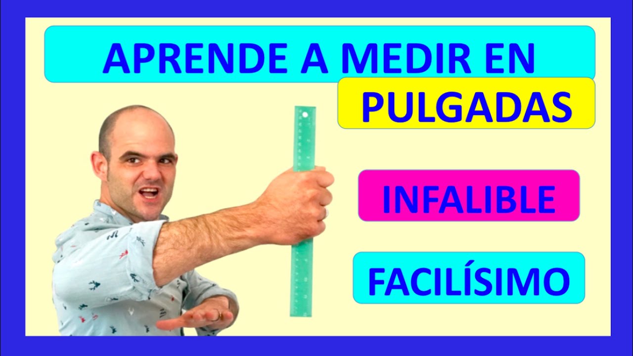 Cómo MEDIR en PULGADAS Fácil😍TIP APRENDE a usar y utilizar CM😱sin ...