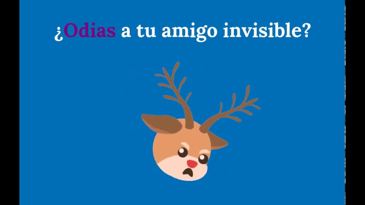 Amigo invisible - YouTube
