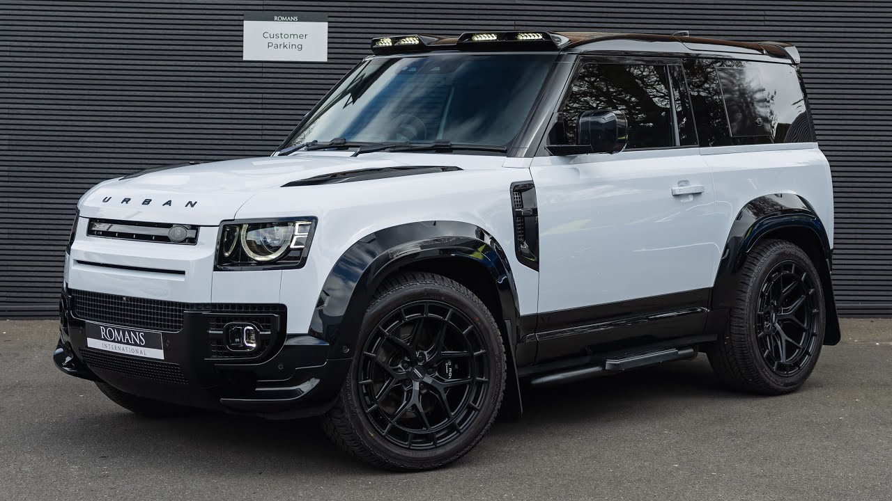 2024 Land Rover Defender 90 V8 URBAN - Yulong White - Walkaround ...