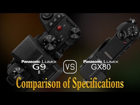 Panasonic Lumix G9 II vs. Panasonic Lumix GX80: A Comparison of ...