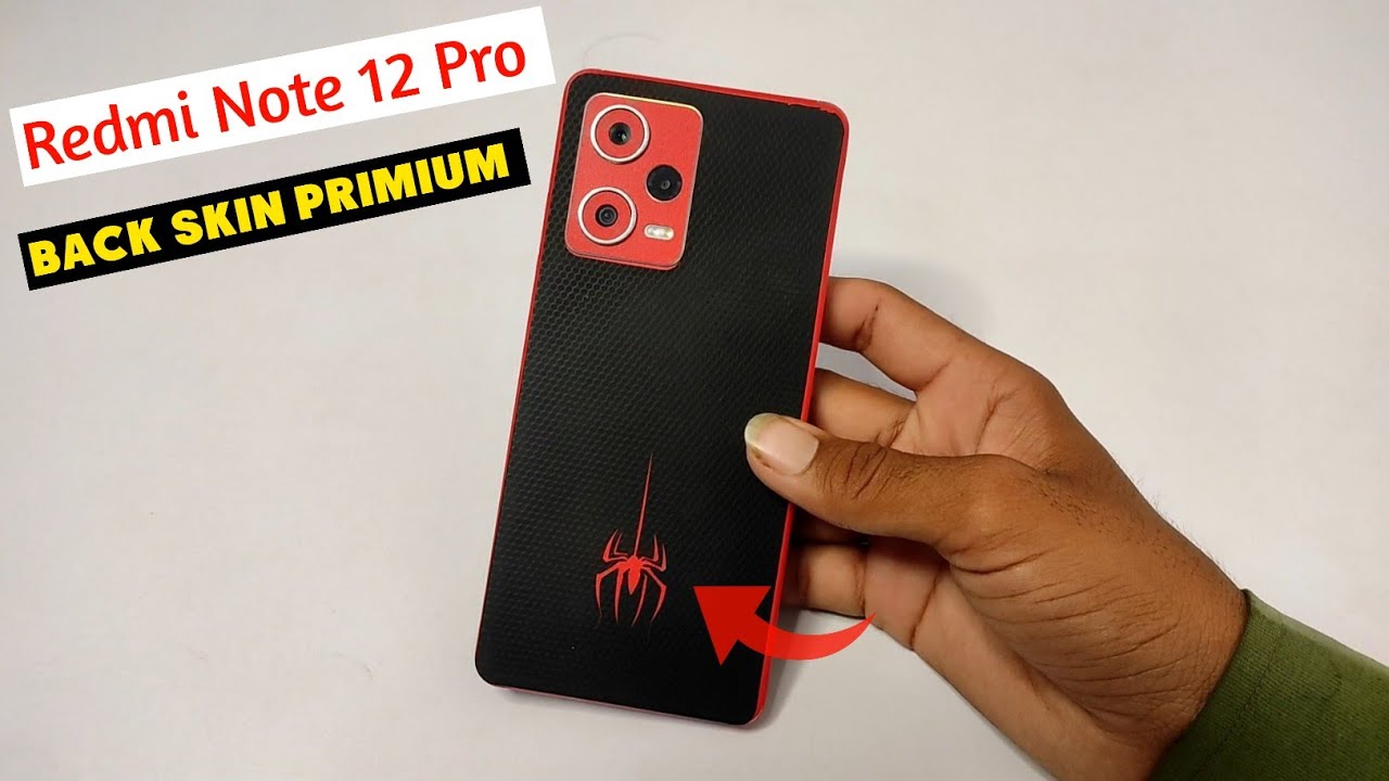 Redmi Note 12 Pro Back Skin | Redmi Note 12 Pro Best Primium Back Skin ...