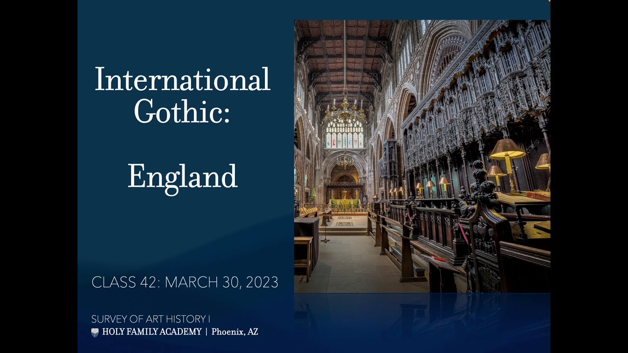 Art History #42: International Gothic in England - YouTube