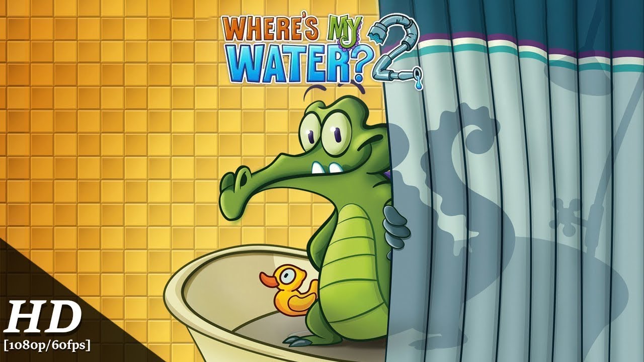 Naughty CROCS got no chill !! Where is my water 2 All levels soap - YouTube