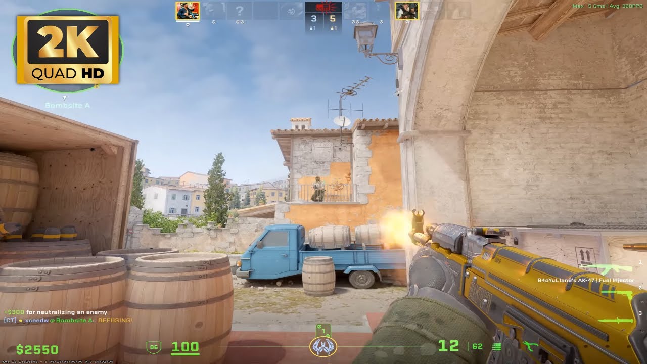 Counter Strike 2 Insane Comeback Faceit Gameplay 2K (No Commentary ...
