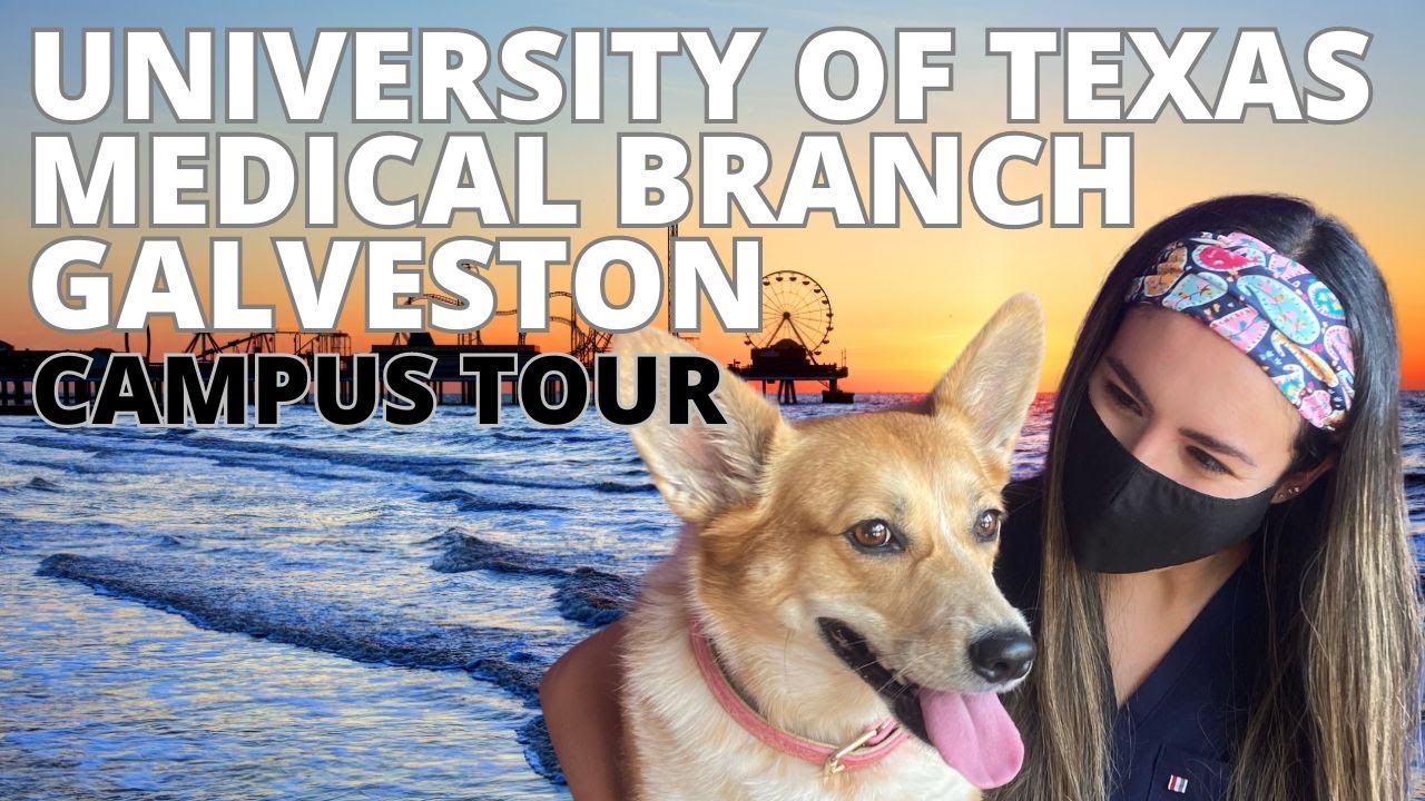 University of Texas Medical Branch Campus Tour - Walk with Me Around ...
