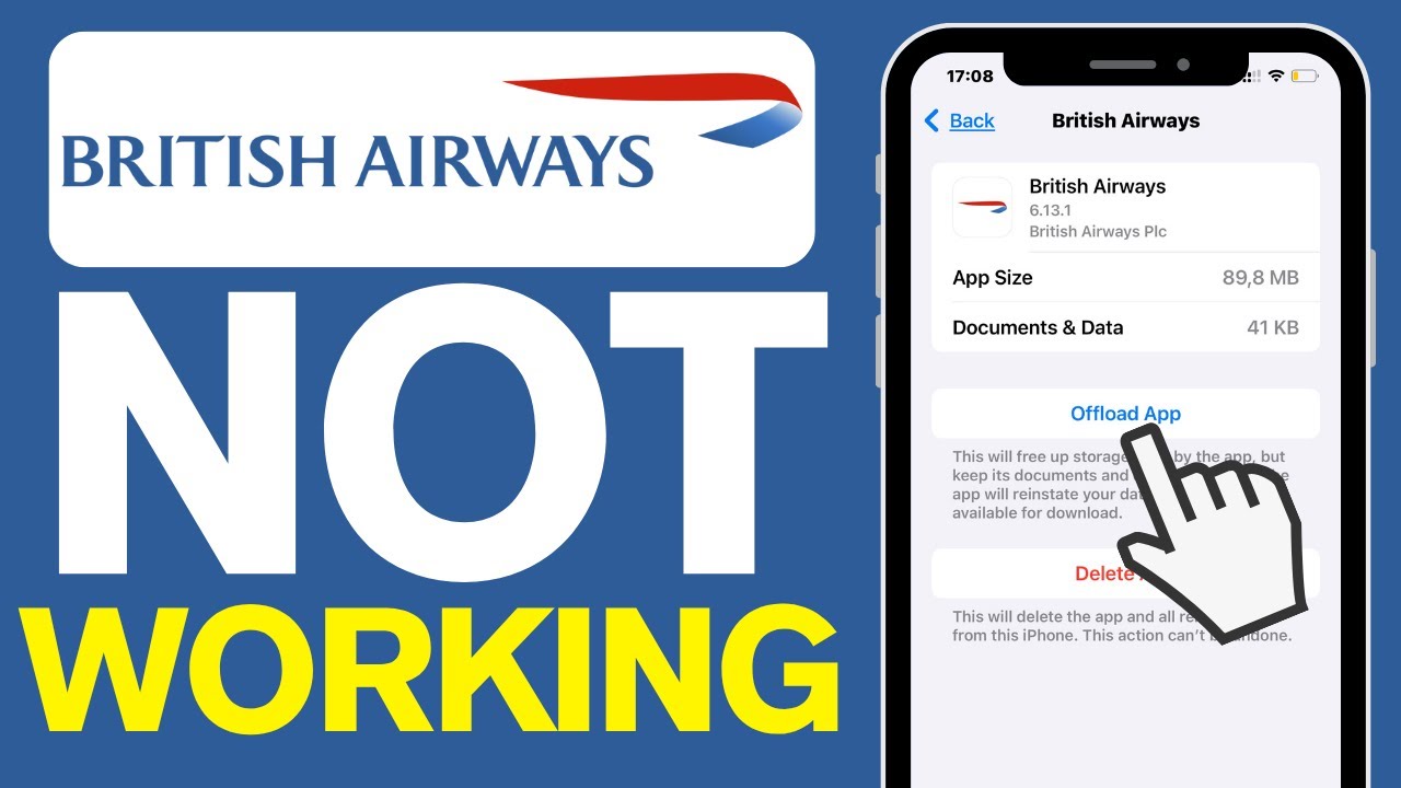 How To Fix British Airways App Not Working (2025) - YouTube