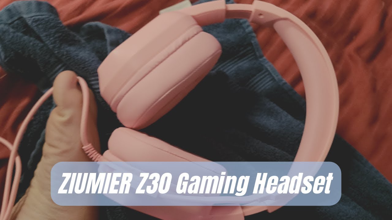 ZIUMIER Z30 Gaming Headset for PS4, PS5 Review | Over-Ear Headphone ...
