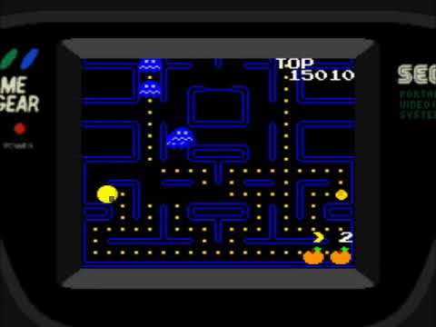 Pac-Man Game Gear Gameplay - YouTube