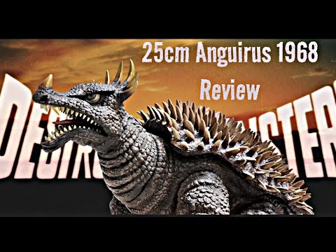 X-Plus 25cm Anguirus 1968 Review - YouTube