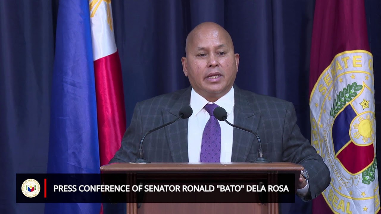Press Conference of Senator Ronald "Bato" Dela Rosa (September 25, 2024 ...