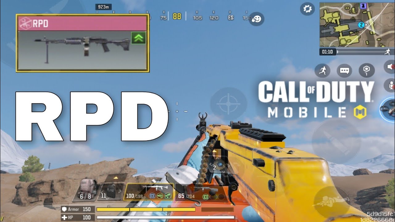 RPD LMG New Season 8 Shadow Operatives Full Gameplay 2024 - YouTube