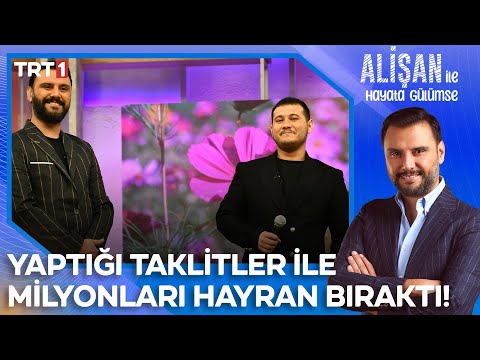 200 farklı sesi taklit ederek dünya rekorlar kitabına girdi! | @AlisanileHayataGulumseTRT