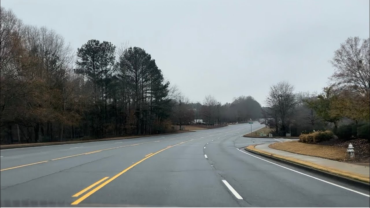 BEAUTIFUL ROAD IN GEORGIA - YouTube