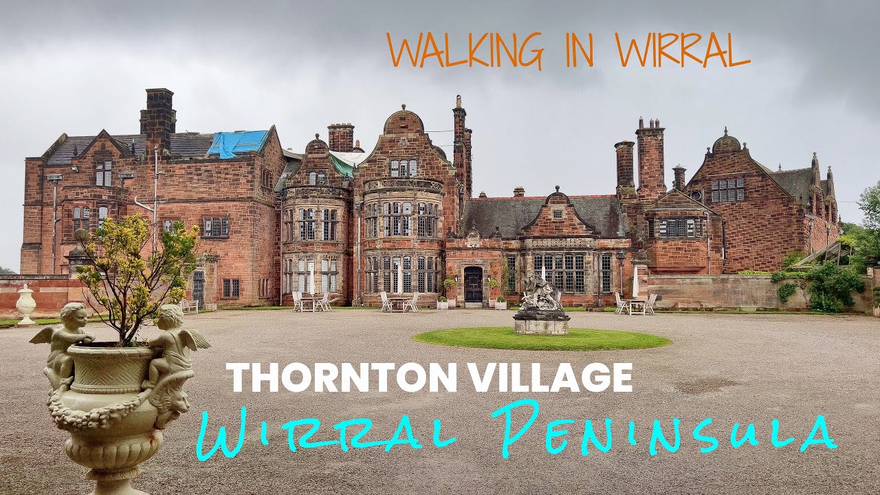 Thornton Hough Village / Wirral Peninsula / Merseyside / July 2023 ...