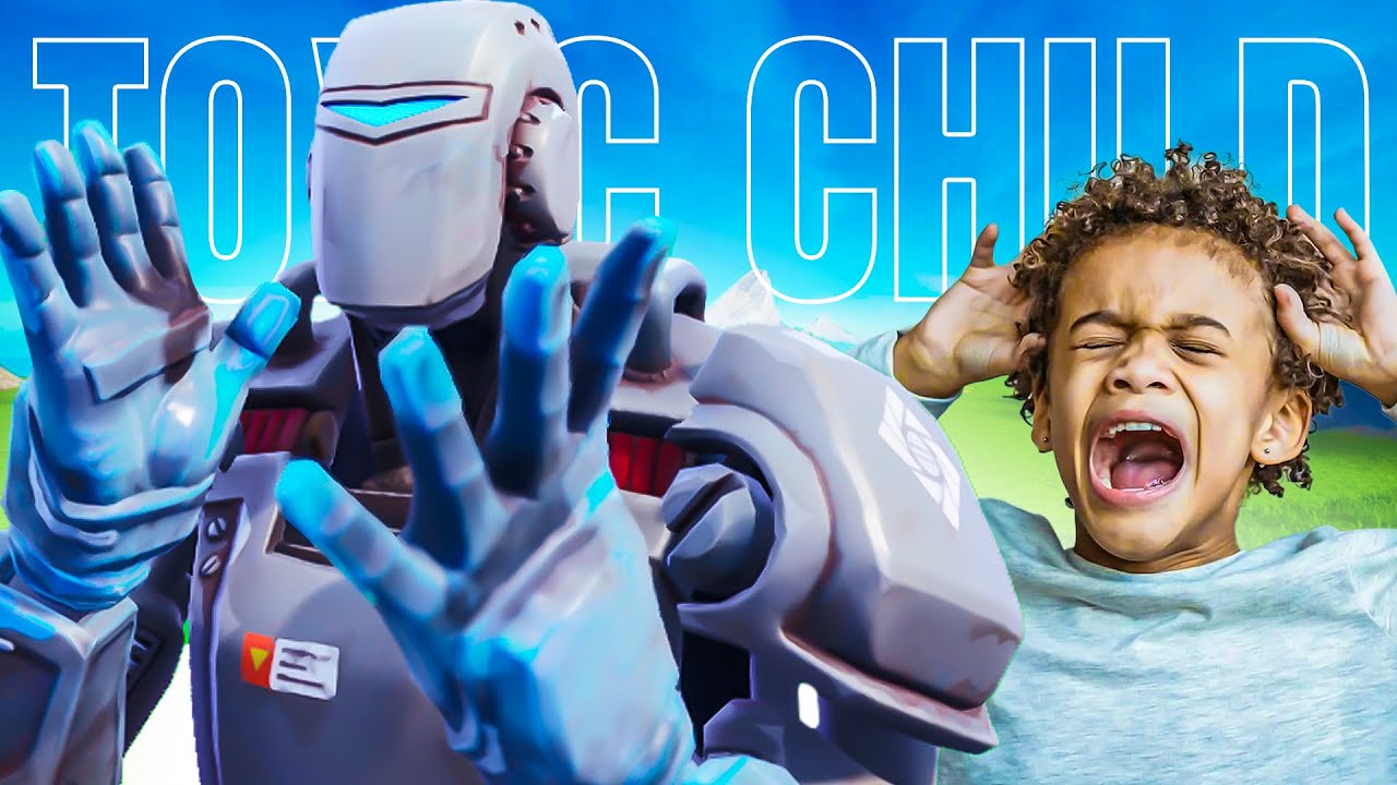 Fortnite Bot gets BULLIED by a toxic kid - YouTube