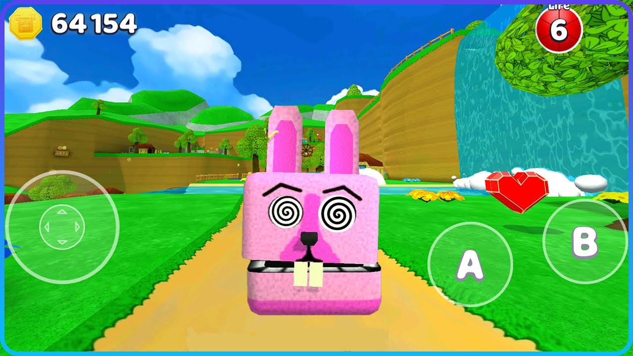 Purple Rabbit Bear with Hypnotic Eyes Super Bear Adventure - YouTube