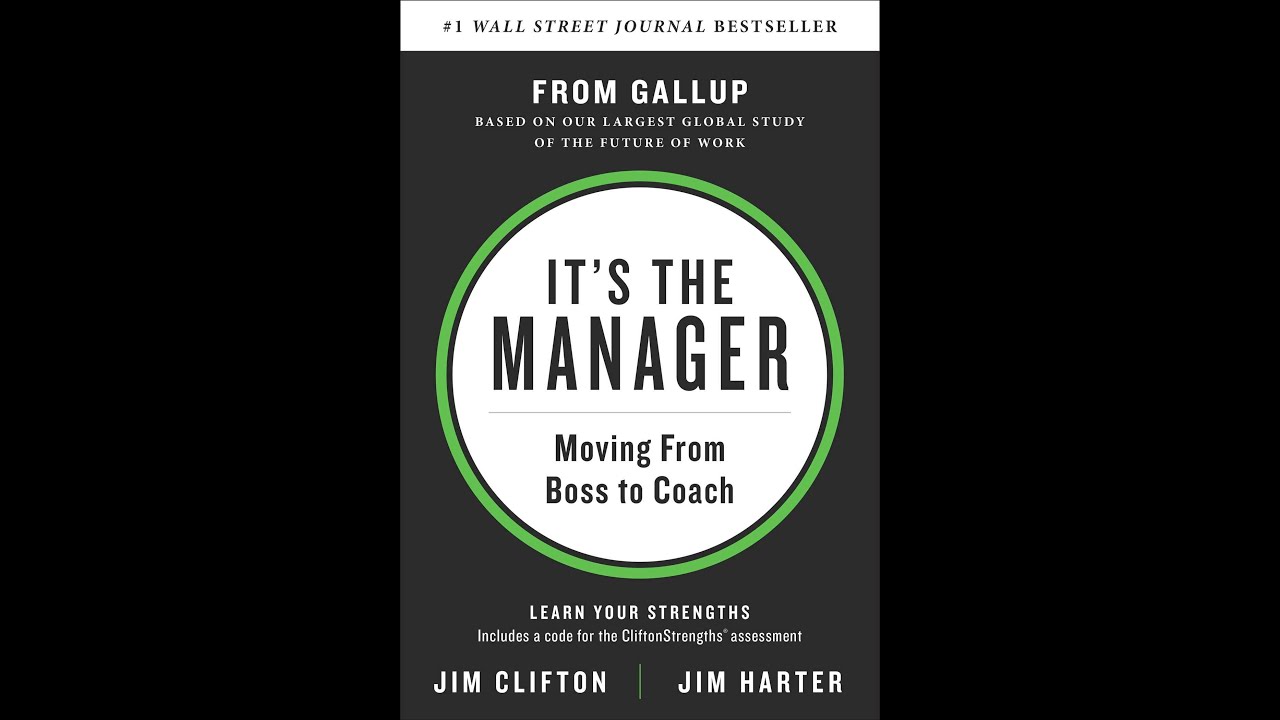 It's the Manager by Jim Clifton Book Summary - Review (AudioBook) - YouTube