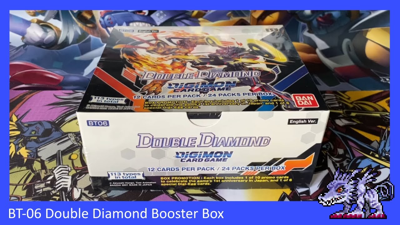 BT6 Double Diamond Prerelease Unboxing! - Digimon TCG - YouTube