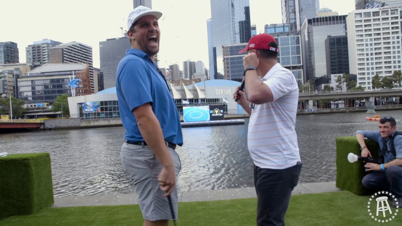 Fore Play vs. The Presidents Cup Chipping Contest - YouTube