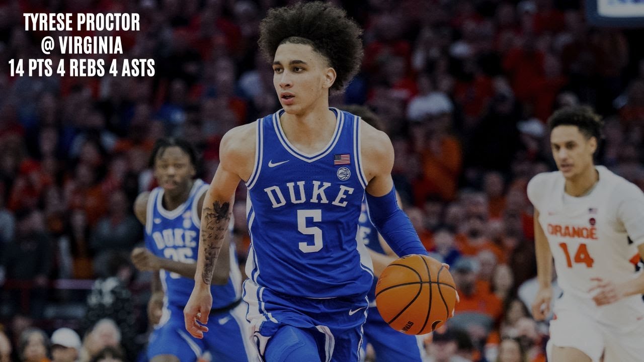 Tyrese Proctor @ Virginia (14 PTS 4 REBS 4 ASTS) 2/11/23 - YouTube