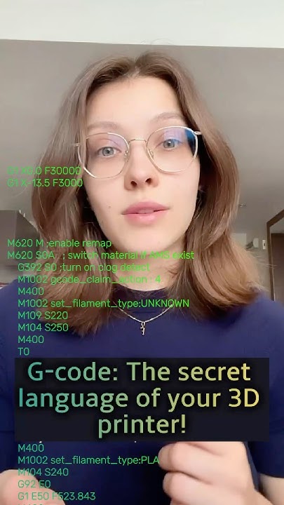 From code to creation! Learn how G-code powers your 3D printer. 💻🔧 #Tech #3DPrinting #gcode ...