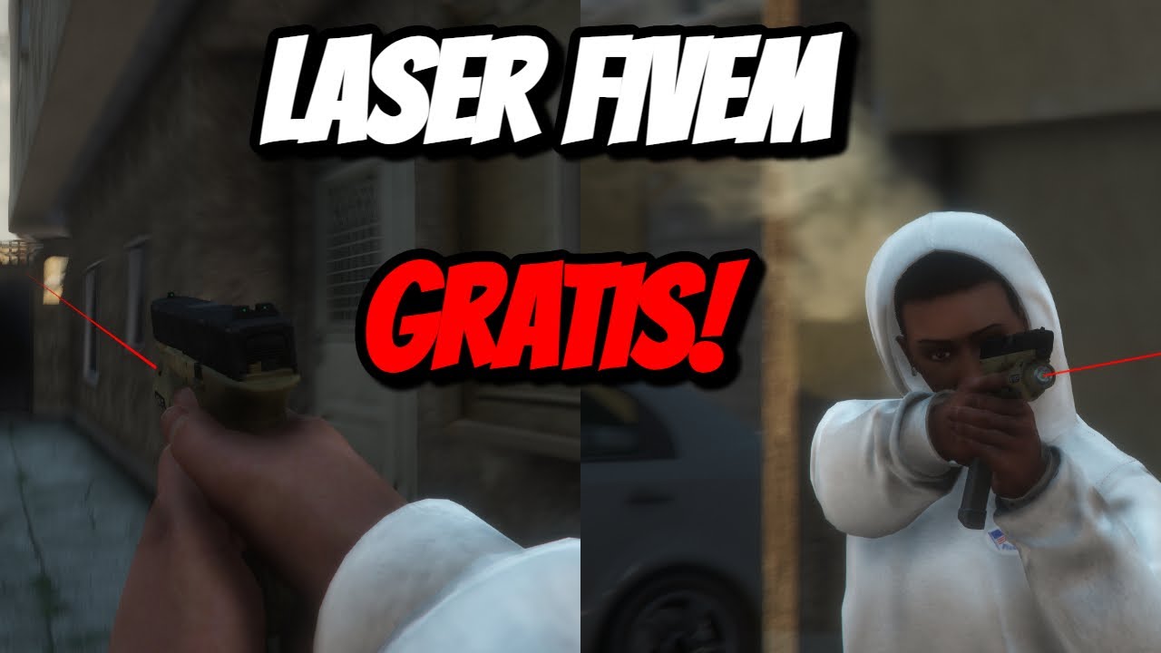 LASER PARA PISTOLAS EN FIVEM 🔫🤯 | GRATIS #fivem #fivemmods #gtamods ...