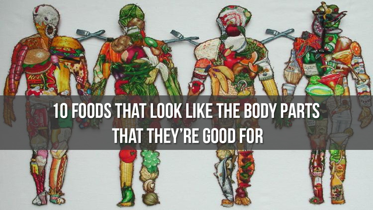 10 Foods That Look Like The Body Parts That They're Good For - YouTube