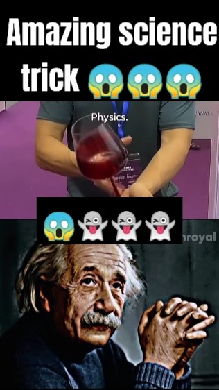 Amazing science trick | experiment | |Albert Einstein | physics experiment | #shorts - YouTube