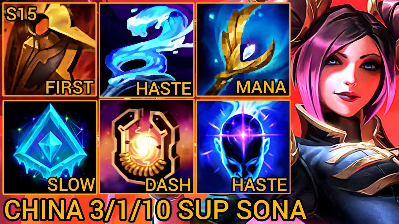 Sona Queen China Server Wild Rift Gameplay, High Elo Tier Top 1 Builds & Runes - YouTube