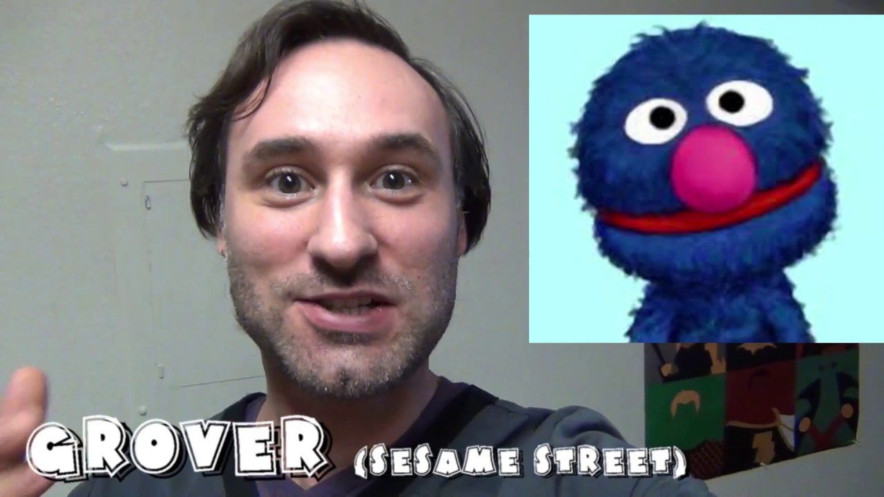 365 Days of Character Voices - Grover - Sesame Street (Day 83) - YouTube