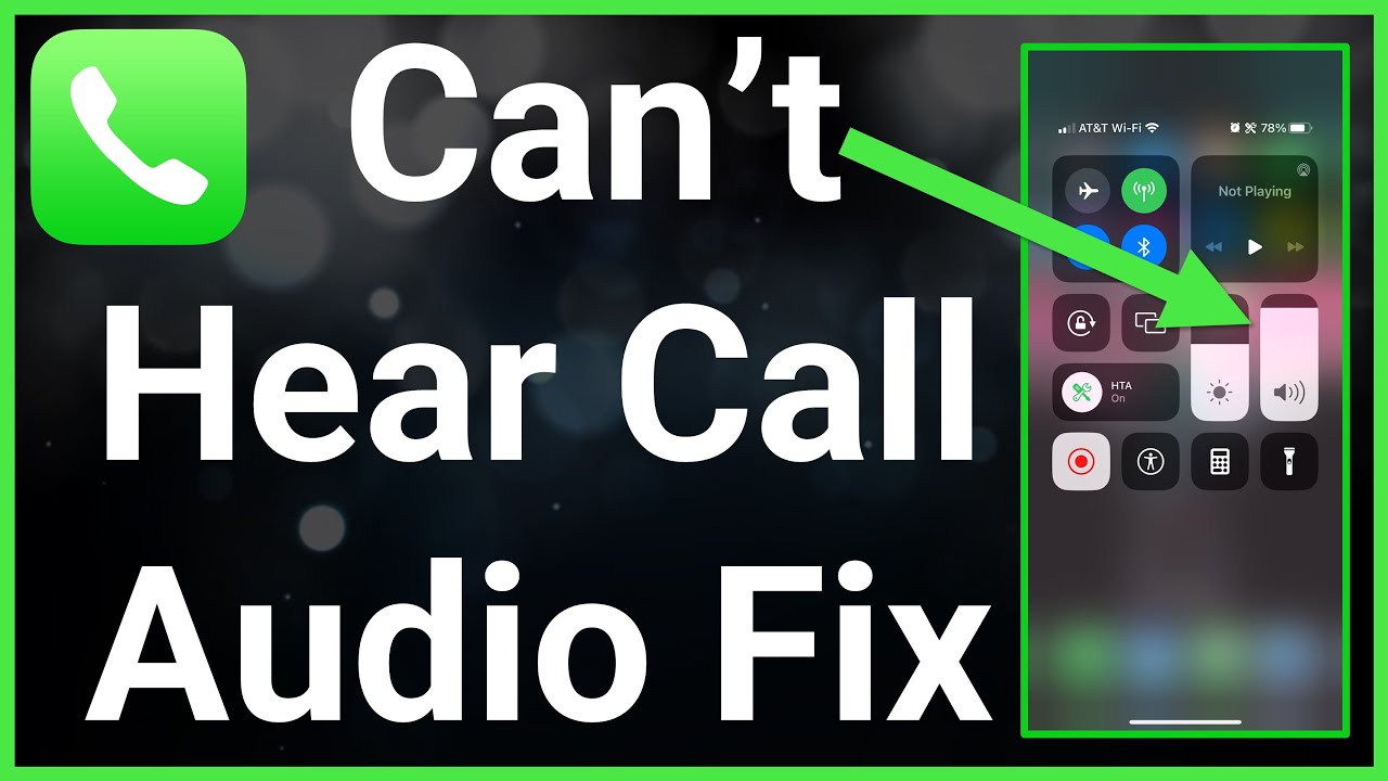 How To Fix Can't Hear iPhone Call Audio - YouTube