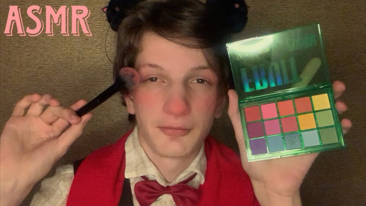 [ASMR] This strange guy will give you bright makeup💄 - YouTube