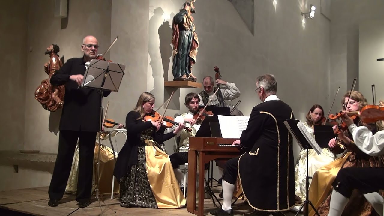 Jan Václav Stamic (J. W. Stamitz) Violino Concerto á 5 no.4 F dur 1 ...