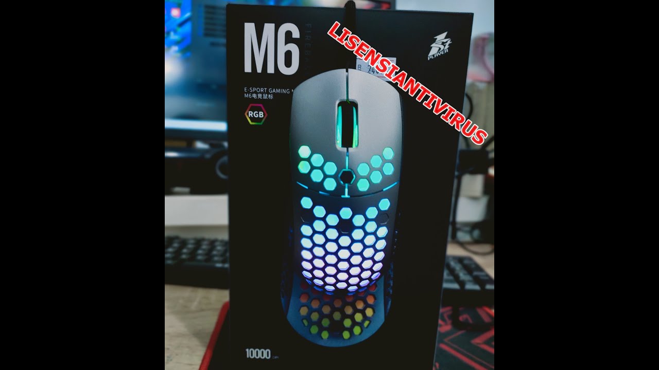 MOUSE GAMING 1STPLAYER M6 MACRO RGB 1000DPI TOKOPEDIA LISENSIANTIVIRUS ...