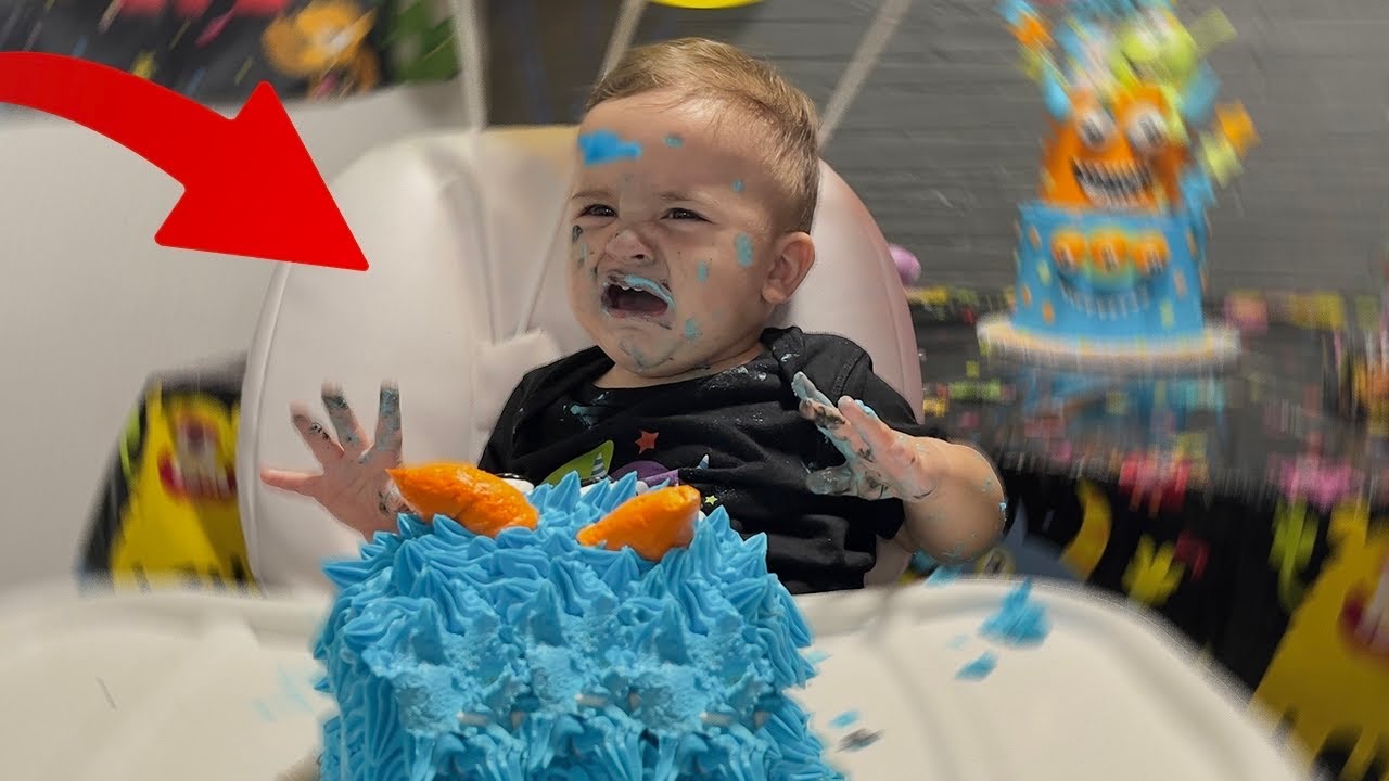 SHE RUINED HIS 1ST BIRTHDAY - YouTube