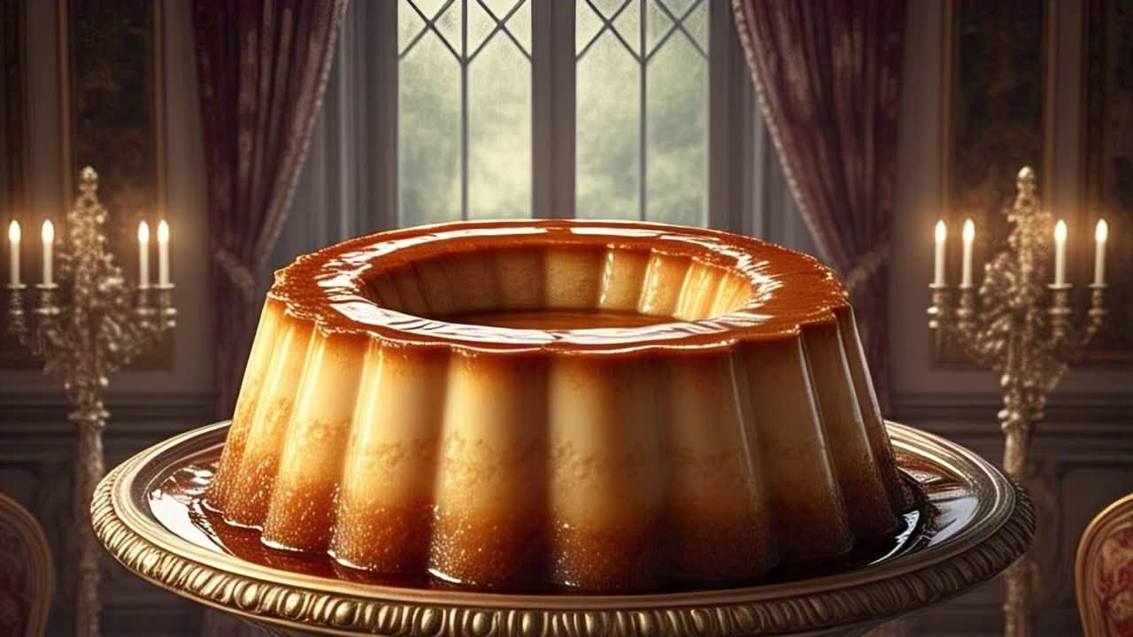 Flan Cake Mukbang – Bánh flan mềm mịn, thơm ngon||Anna96 - YouTube