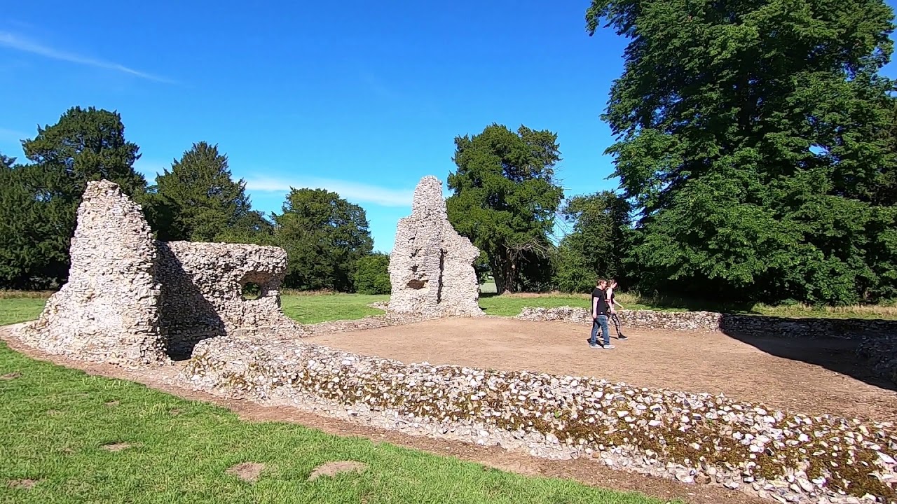 Weeting Castle Ruins - YouTube