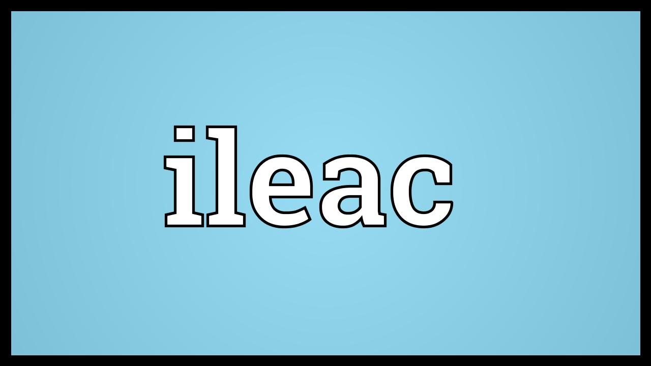 Ileac Meaning - YouTube