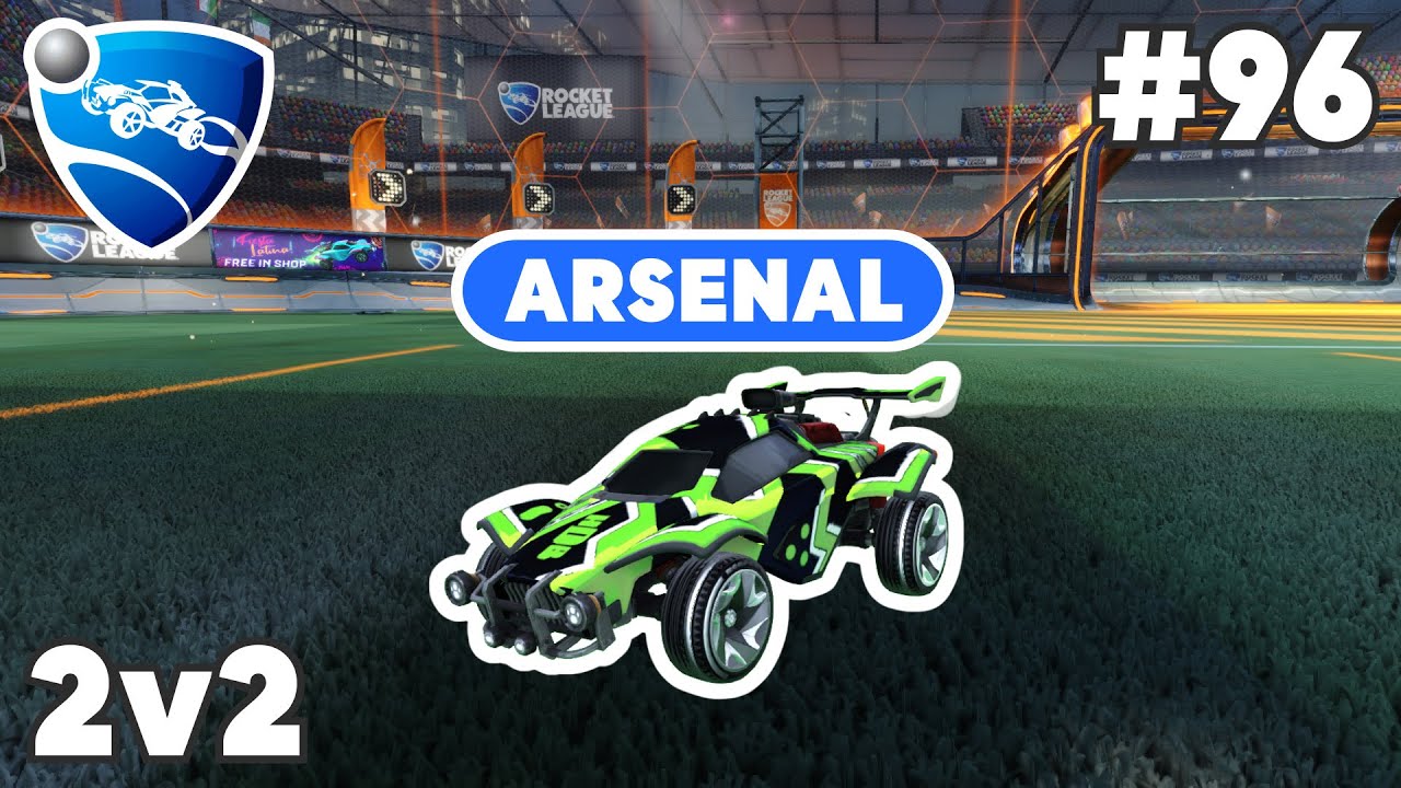 Arsenal Ranked 2v2 PRO Replay #96 - Rocket League Replays - YouTube