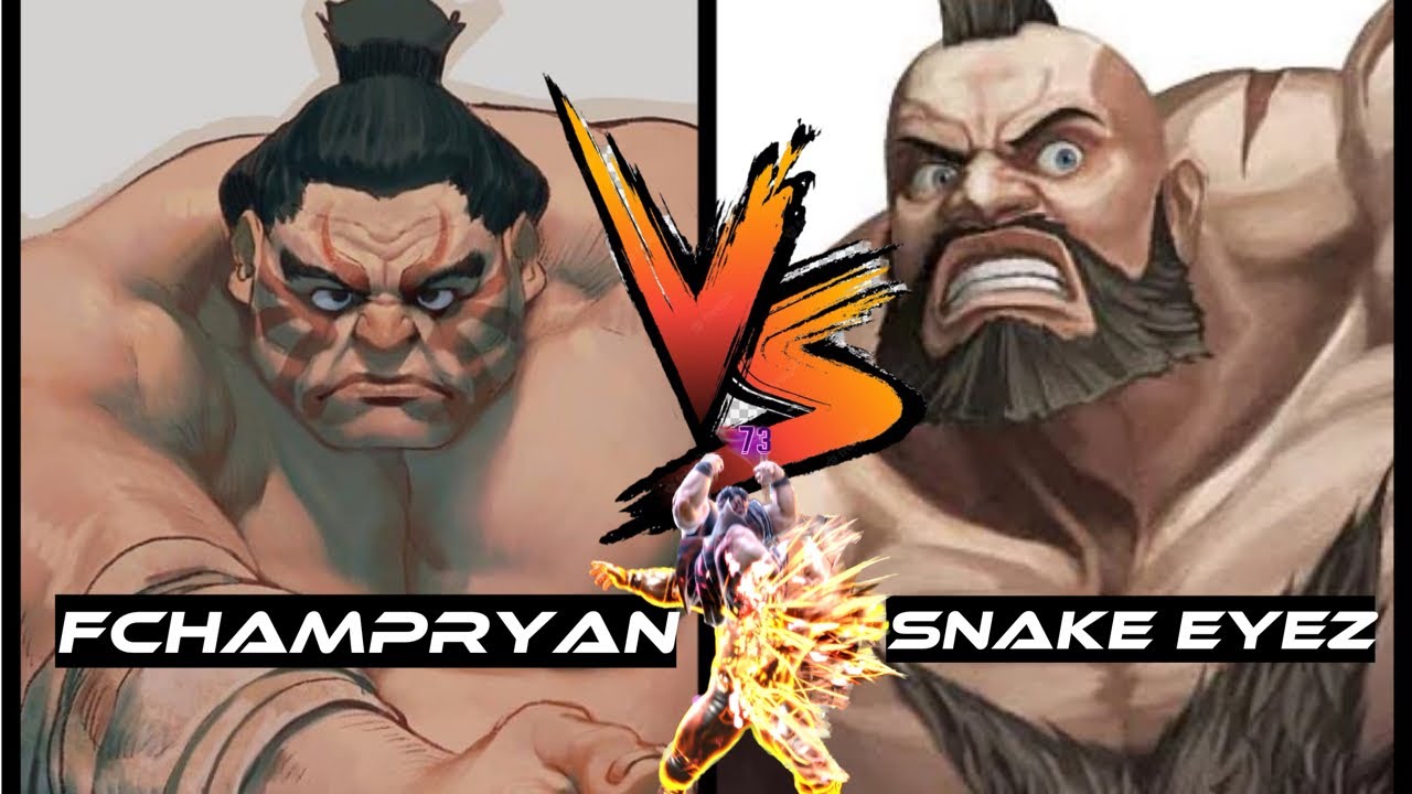 SF6: FChampryan (Honda) Vs. Snake Eyez (Zangief) | Clash of the titans ...