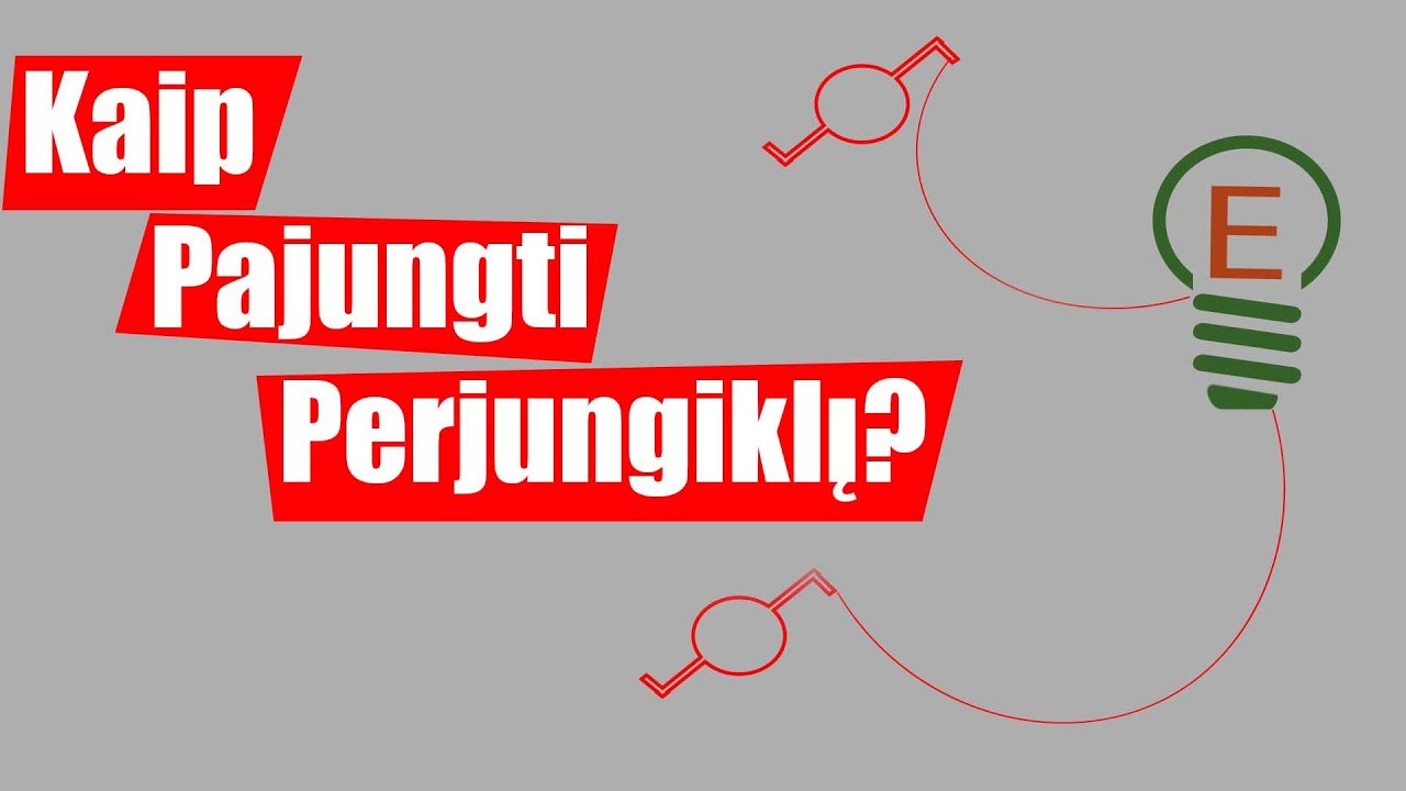 Elektros perjungiklis, Kaip pravesti laidus? Kaip pajungti perjungikli ...