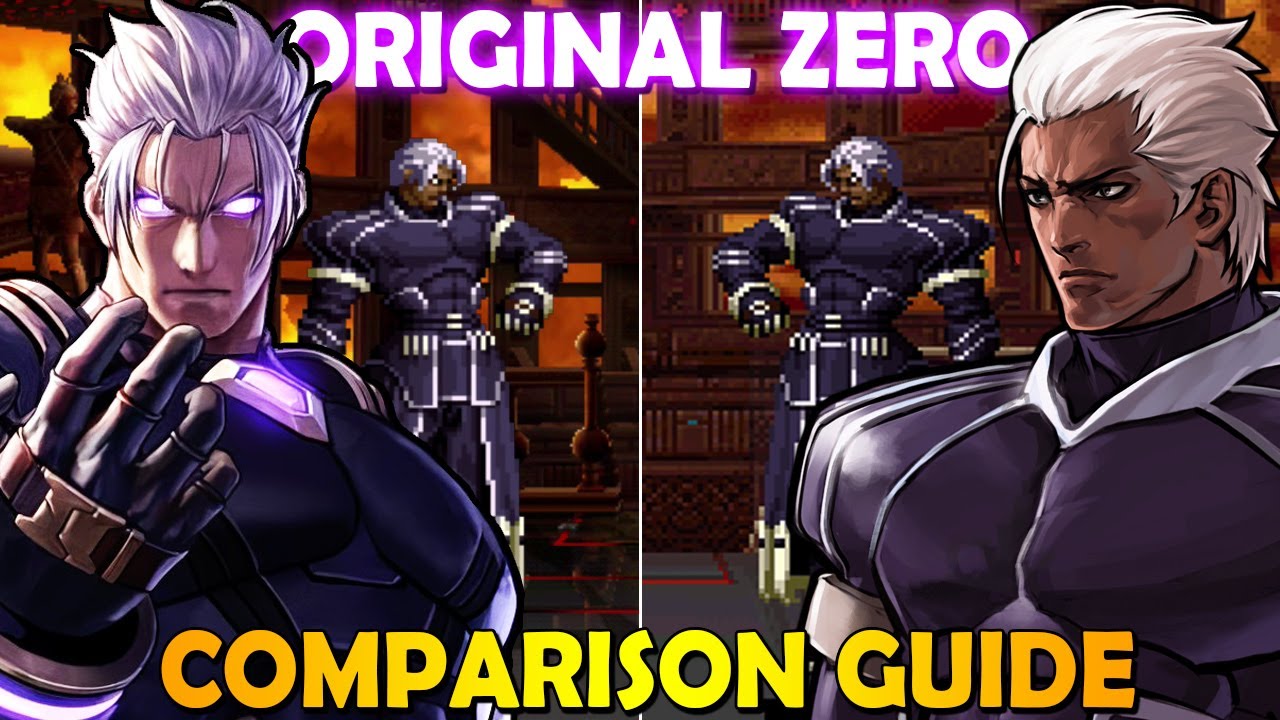 How did ZERO change in King of Fighters 2001 to 2002 UM? Comparison ...