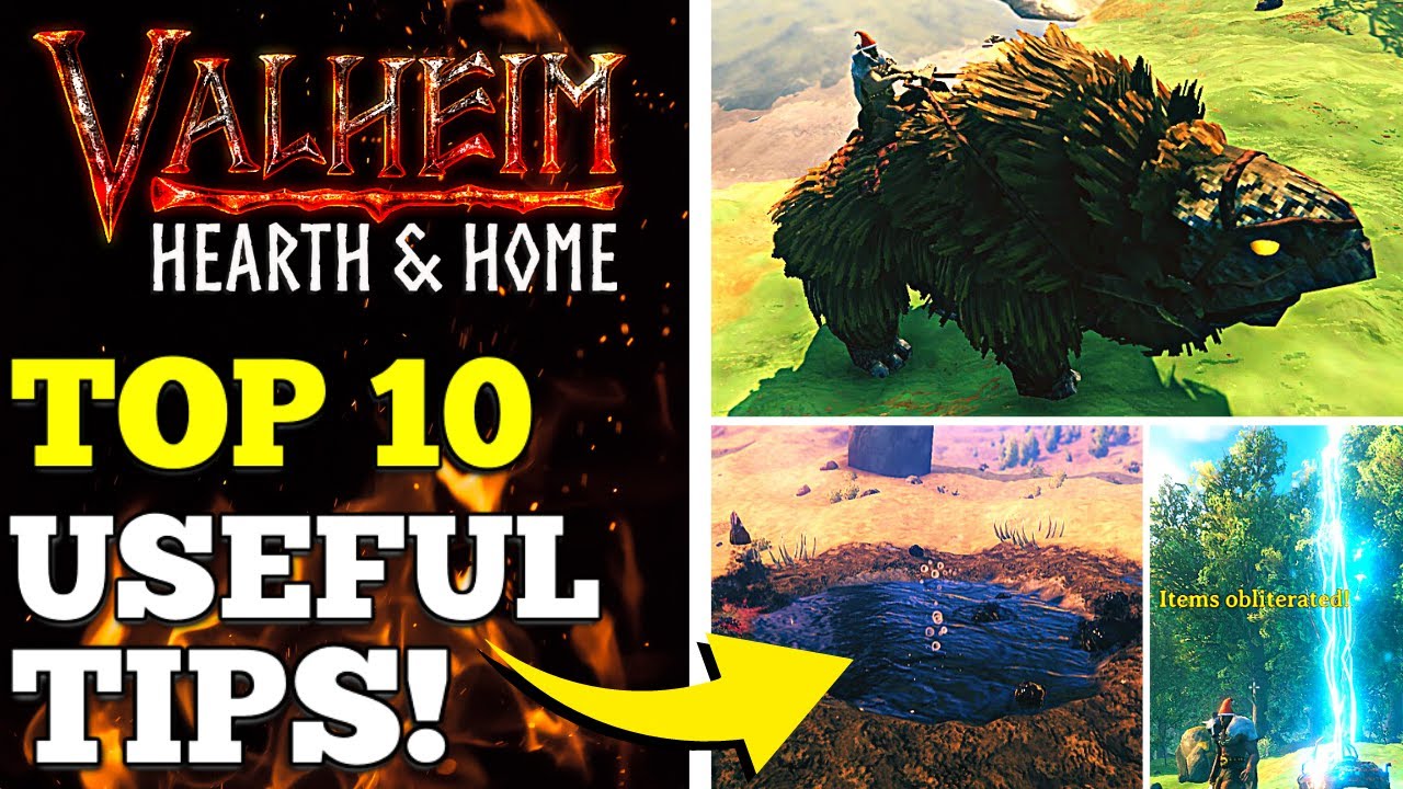 Valheim Hearth + Home: 10 Best Starting Tips! - YouTube