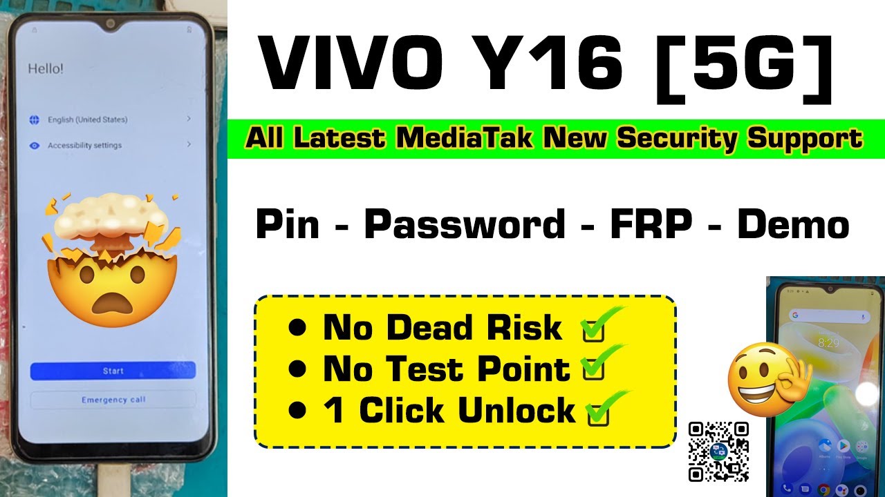 VIVO Y16 FRP Unlock | MediaTak Preloader New Security FRP Unlock by ...