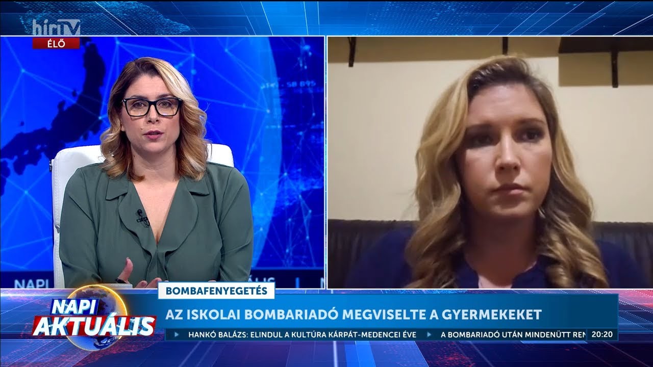 Napi aktuális - Hal Melinda (2025-01-24) - HÍR TV - YouTube