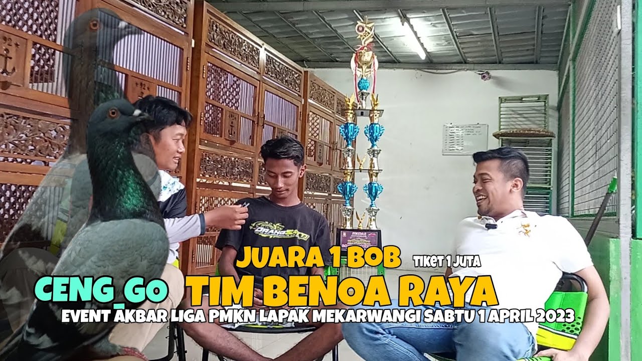 TERNYATA AWALNYA GITUH ! CENG_GO SABET JUARA 1 BOB TIKET 1 JT BENOA RAYA LIGA PMKN LAPAK ...