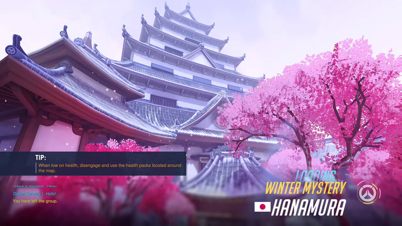 #256 Overwatch Winter Mystery Heroes Event Hanamura - YouTube
