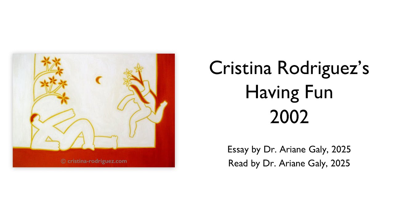 The Colombian Artist Cristina Rodriguez´s Having Fun, 2002 - YouTube