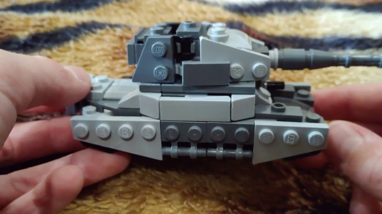 Лего мини танк (тяжёлый) Type 5 Heavy - YouTube